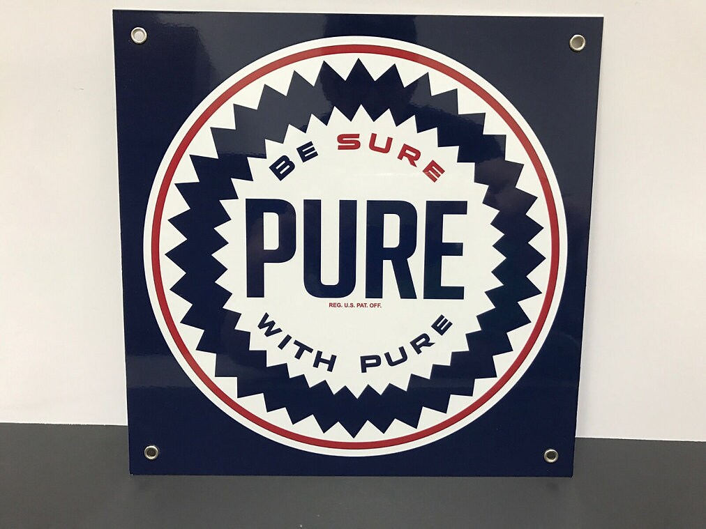 Pure Oil Sign for sale | Only 3 left at -60%