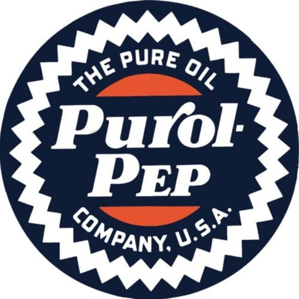 Pure Oil Sign - Etsy