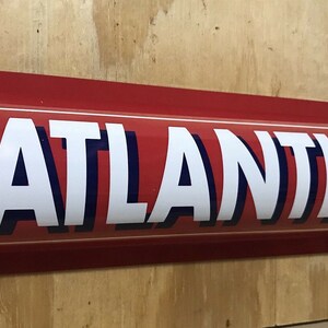 Atlantic Gasoline Sign - Etsy