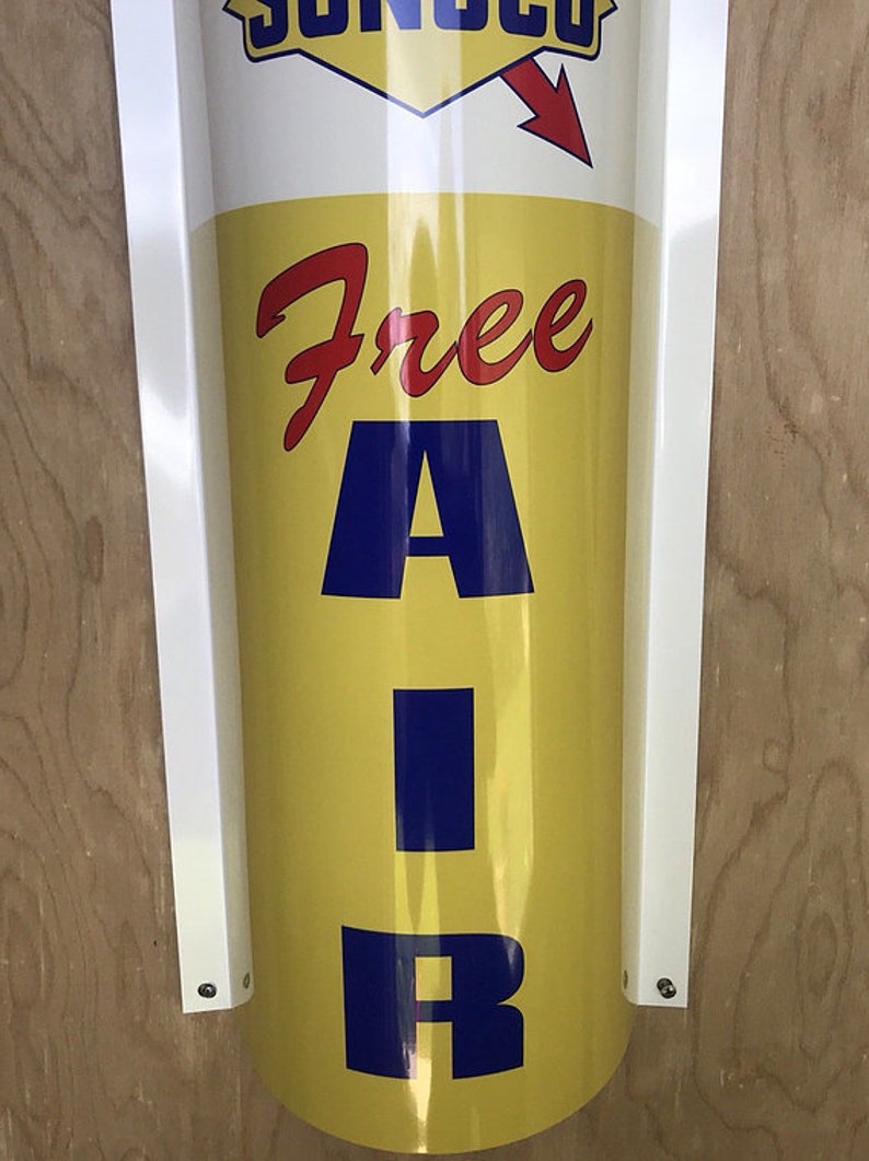 Sunoco Free Air Sign - Etsy