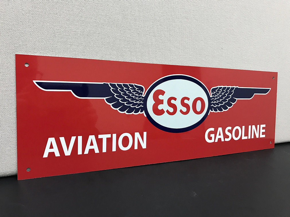 Esso Aviation Reproduction Sign - Etsy