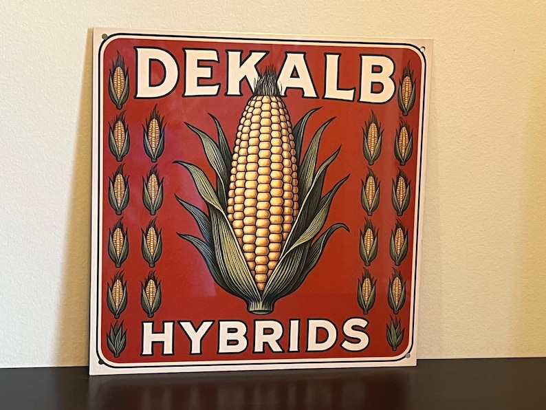 Dekalb Corn Hybrid Dealer Vintage Style Aluminum Sign - Etsy