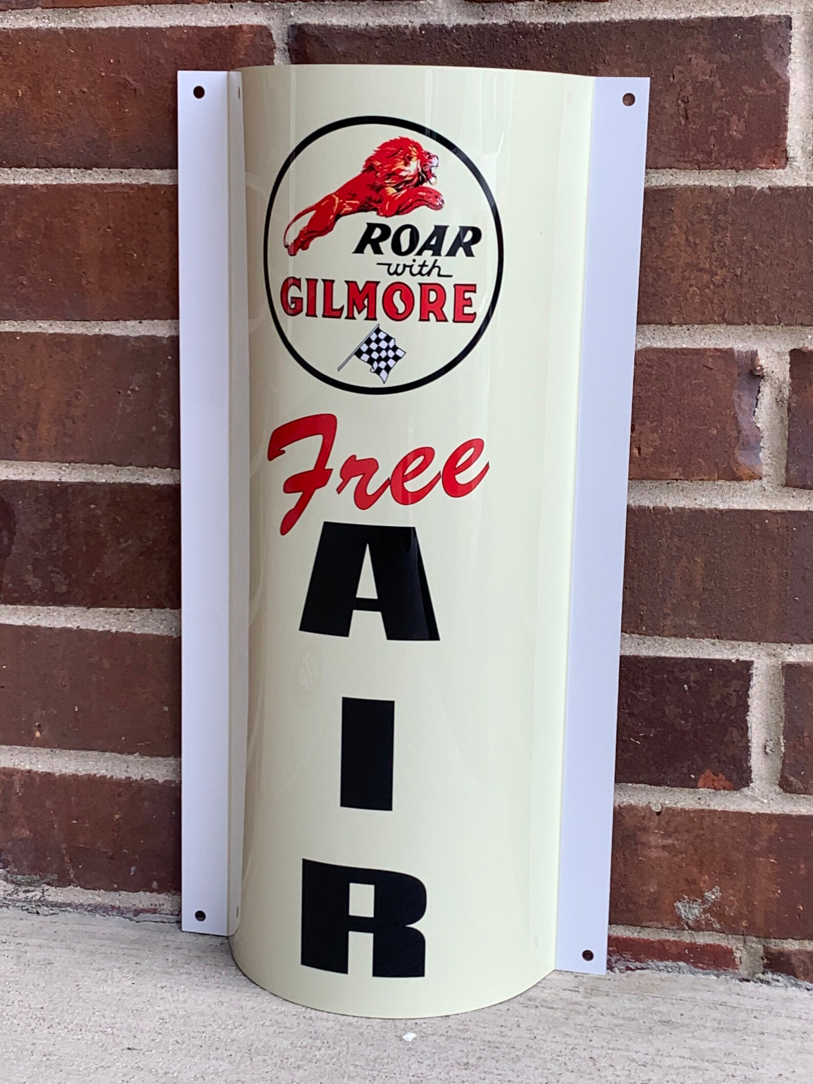 Roar With Gilmore Free Air Curved Metal Sign - Etsy