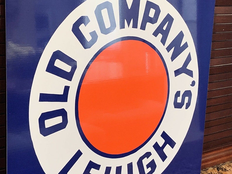 Old Companys Lehigh Anthracite Coal Vintage Sign | Etsy