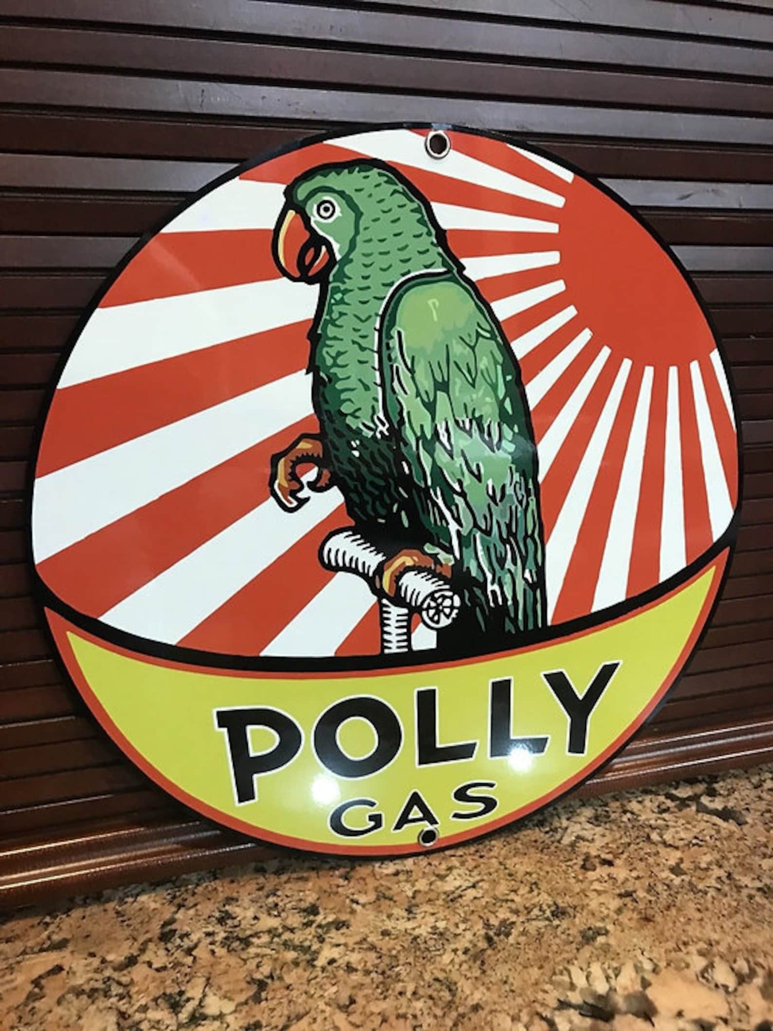Polly Gas Vintage Style Sign - Etsy