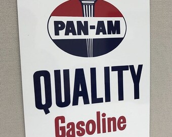 Vintage Pan Am Sign - Etsy