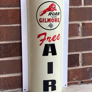 Roar With Gilmore Free Air Curved Metal Sign - Etsy