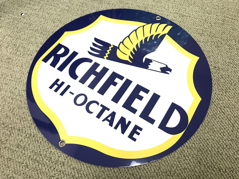 Richfield Hi-octane Reproduction Sign - Etsy