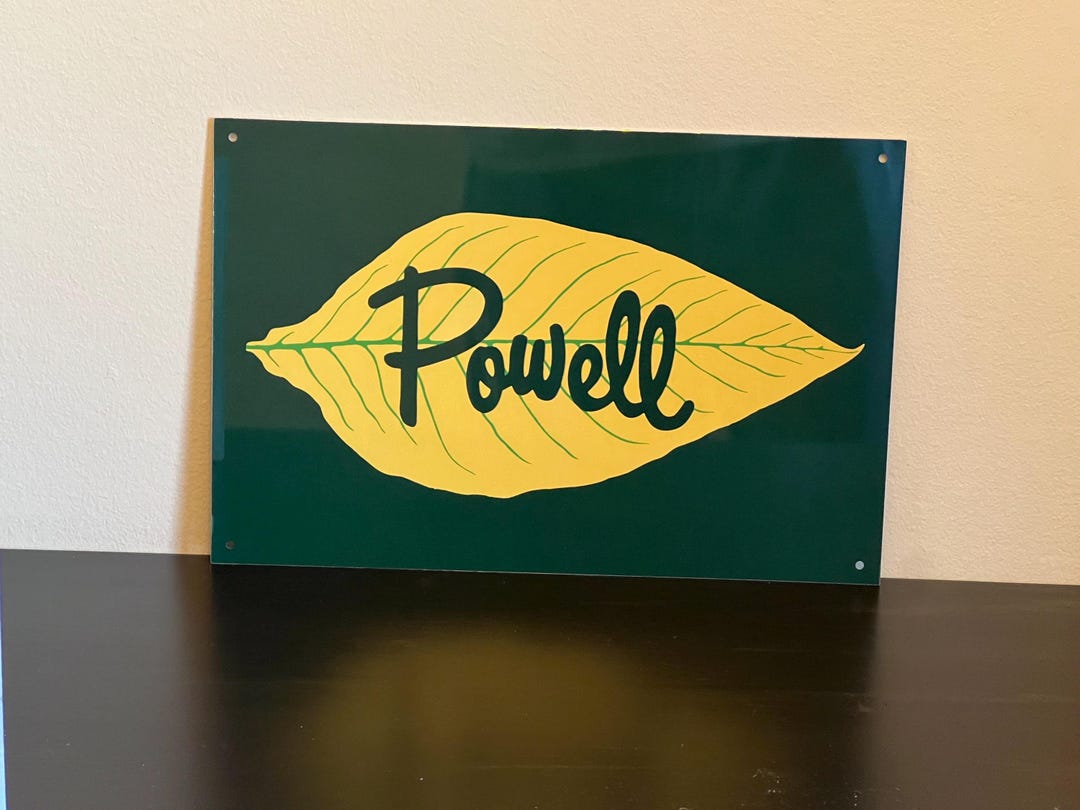 Powell Tobacco Heavy Steel Vintage Style Metal Sign - Etsy