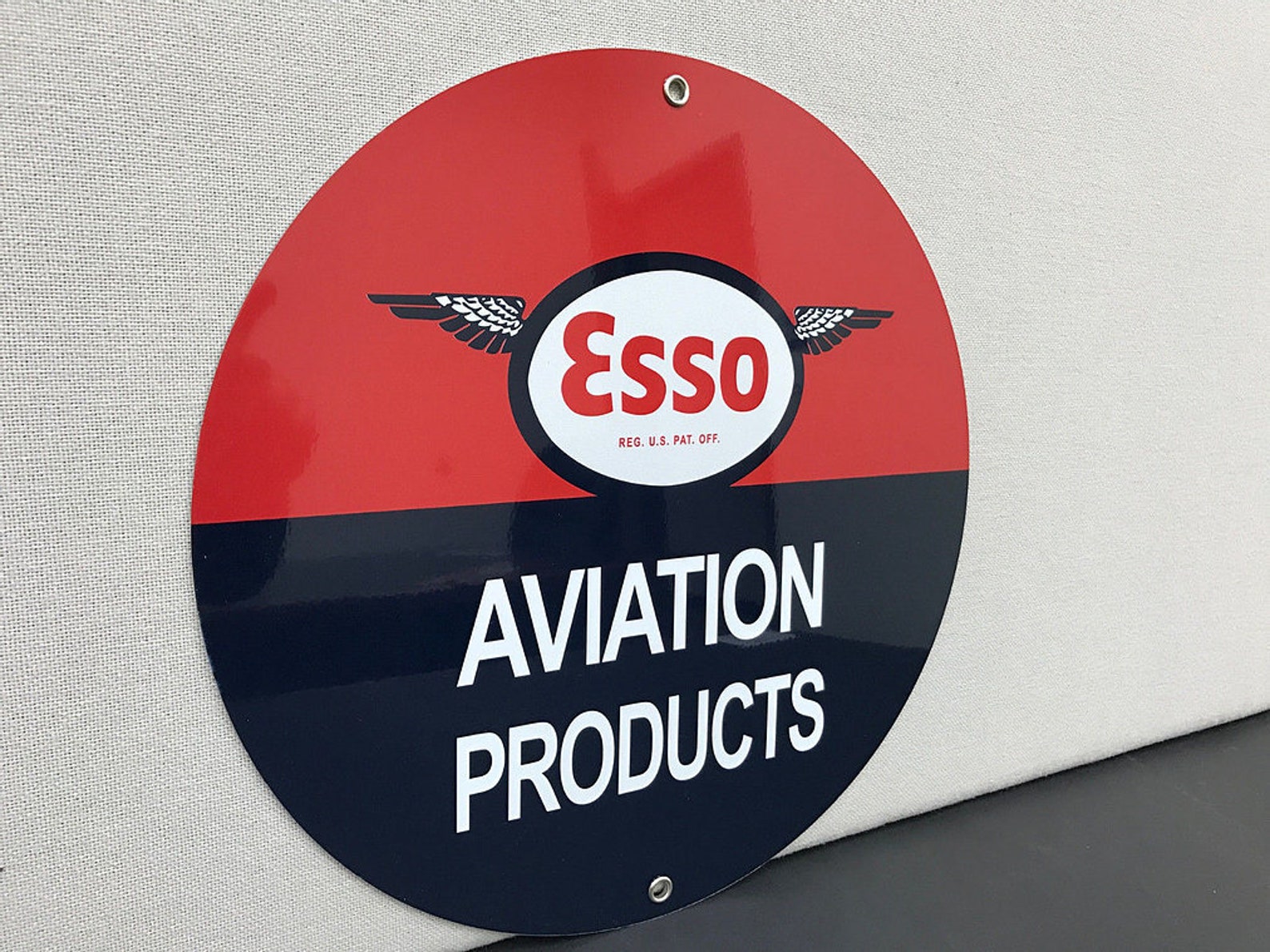 Esso Aviation Products Reproduction Signs - Etsy