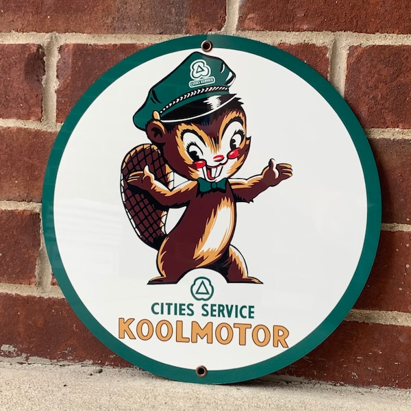 Cities Service Sign - Etsy