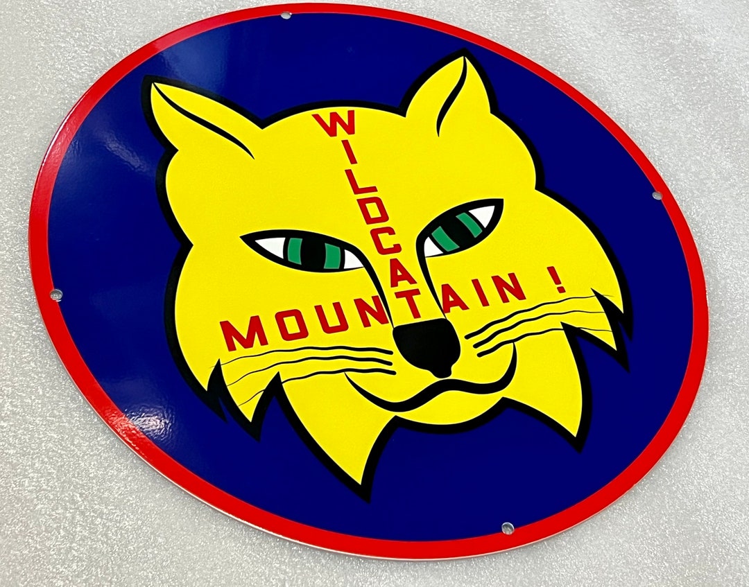 Wildcat Mountain National Park Vintage Style Heavy Steel Sign - Etsy