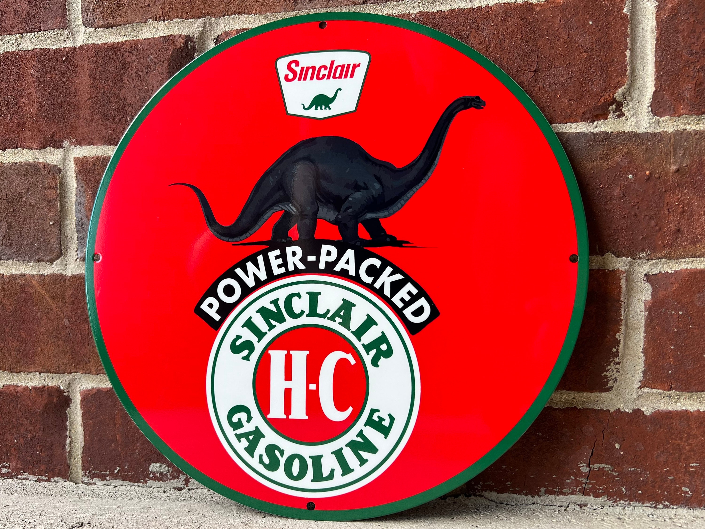 Sinclair Gasoline Signs