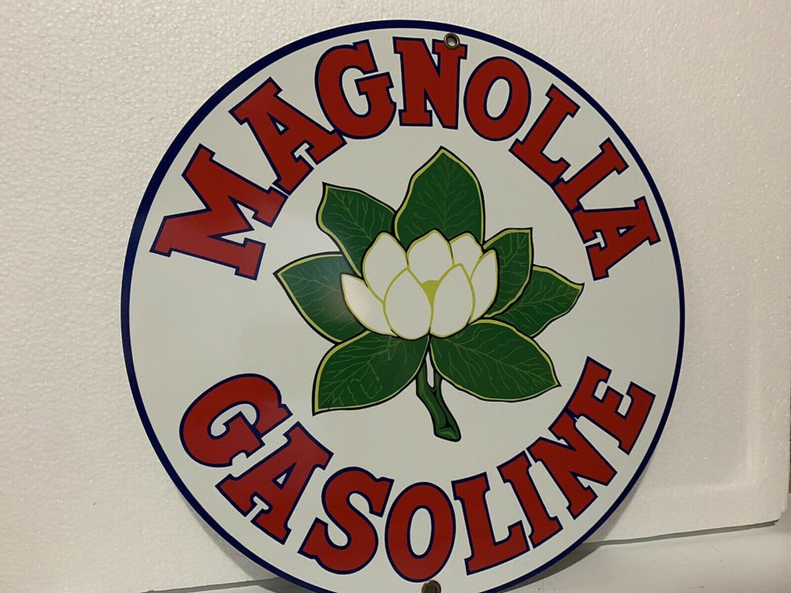 Magnolia Gasoline Vintage Style Sign - Etsy