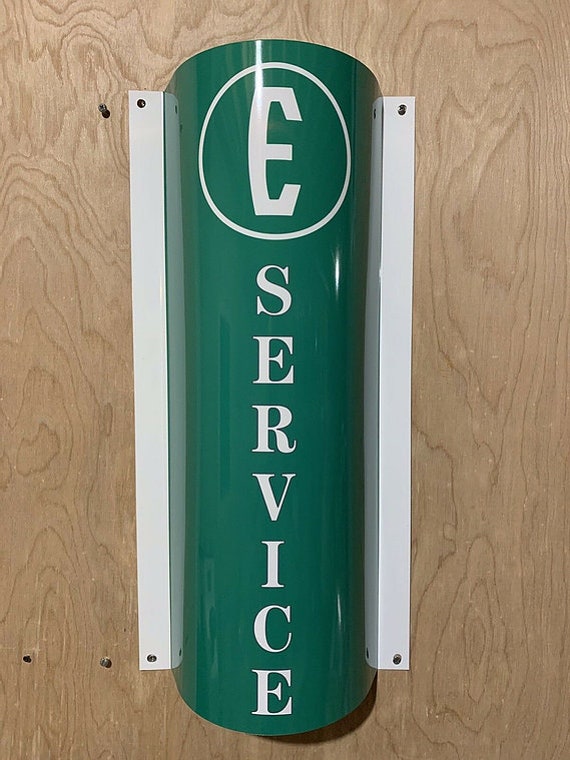 Edsel Service Curved Sign | Etsy