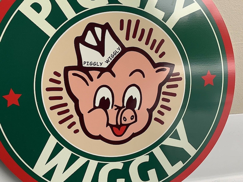 Piggly Wiggly Grocery Store Vintage Sign - Etsy