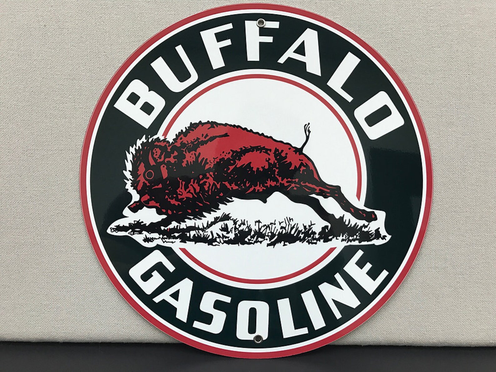 Buffalo Gasoline Reproduction Sign - Etsy