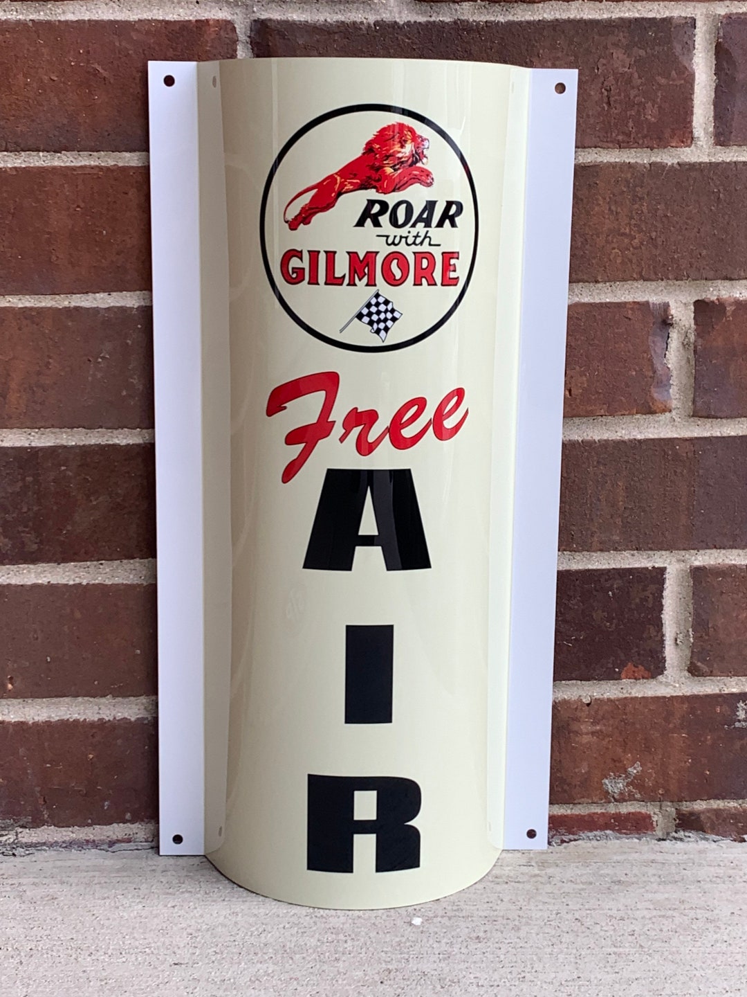 Roar With Gilmore Free Air Curved Metal Sign - Etsy