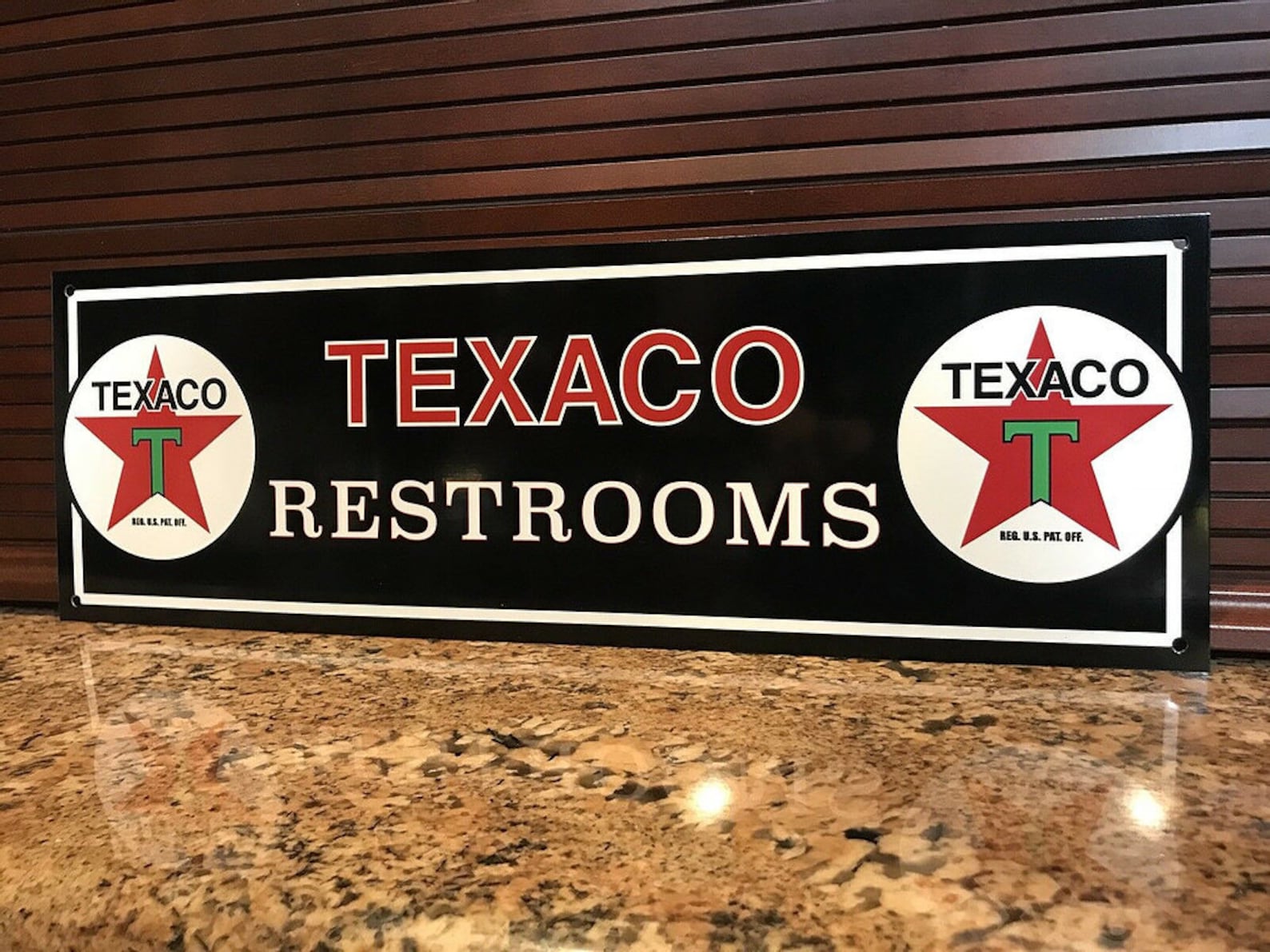 Texaco Restroom Sign - Etsy