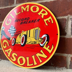 Heavy Steel Gilmore Racing Gasoline Vintage Style Metal Sign - Etsy UK