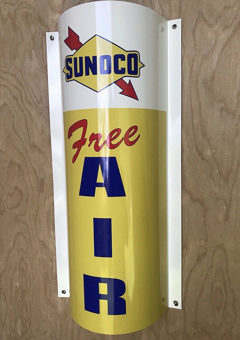 Sunoco Free Air Sign - Etsy