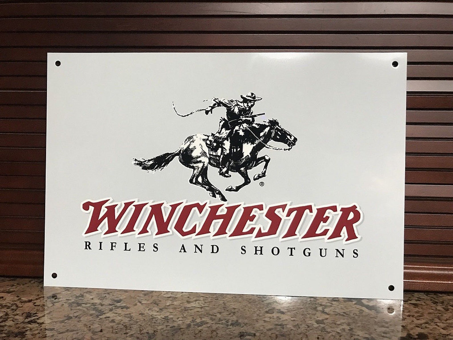 Winchester Rifles and Shotguns Sign - Etsy