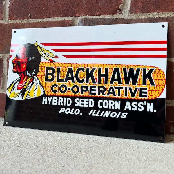 Seed Corn Metal Signs - Etsy