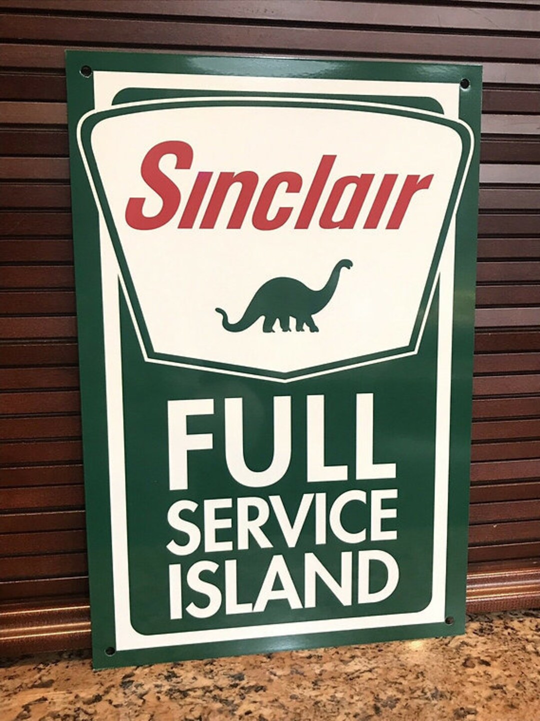 Sinclair Gasoline Full Service Island Vintage Style Sign - Etsy