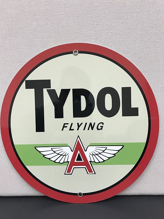 Tydol Gasoline Signs - Etsy