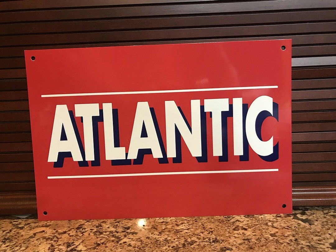 Atlantic Gasoline Vintage Sign - Etsy