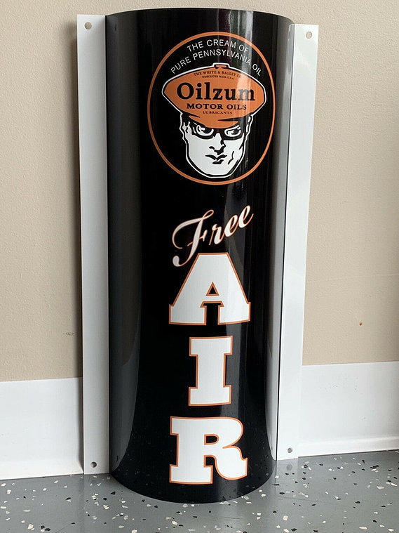 Oilzum Free Air Sign - Etsy