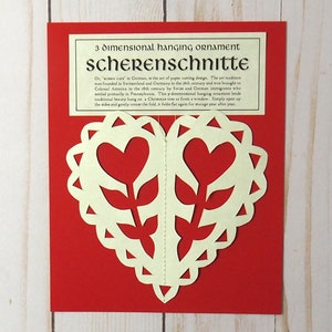 Scherenschnitte Ornaments German Paper Cutting - Etsy
