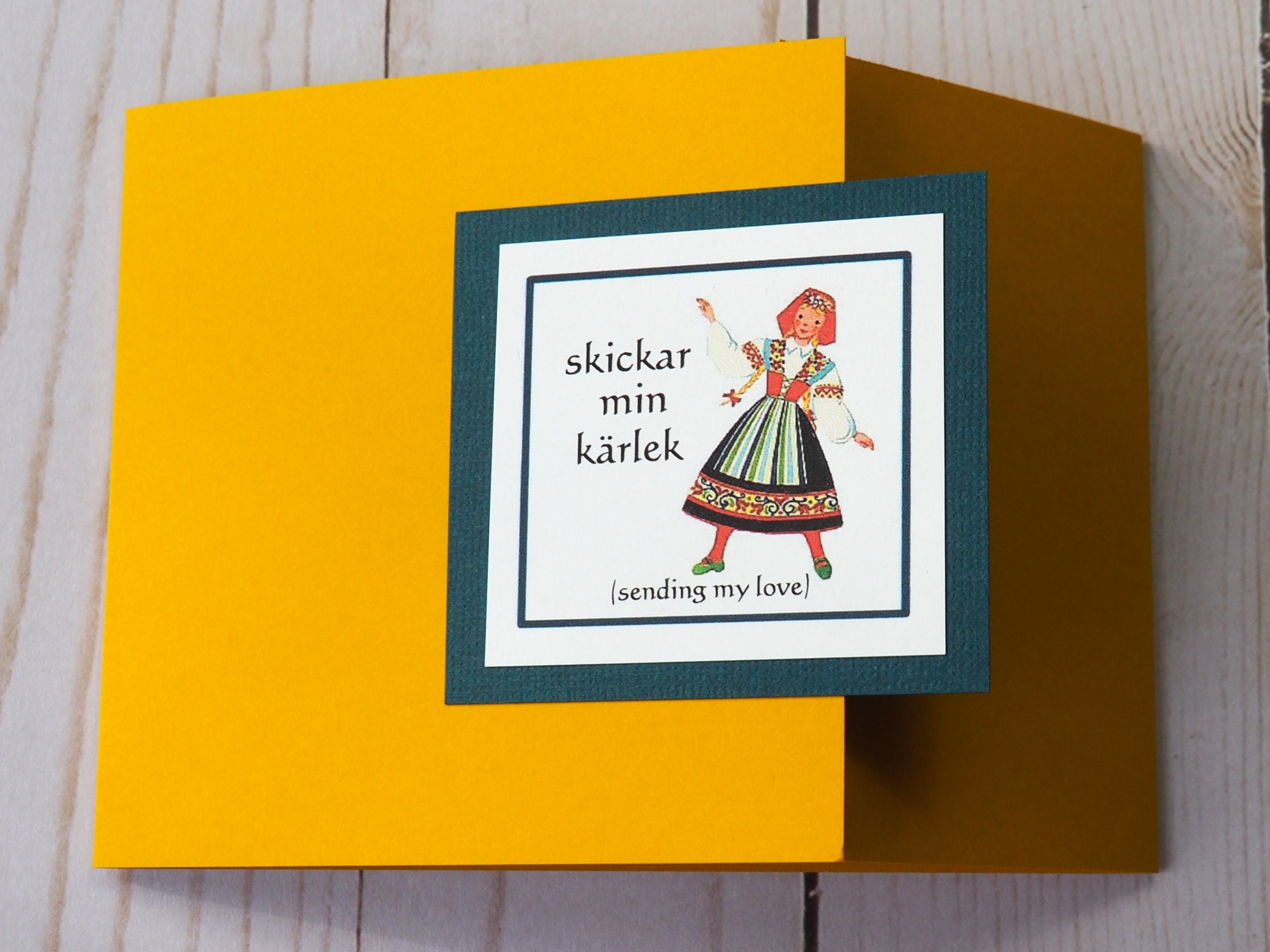 Set of 6 Swedish Notecards Scandinavian Notecards Nordic - Etsy