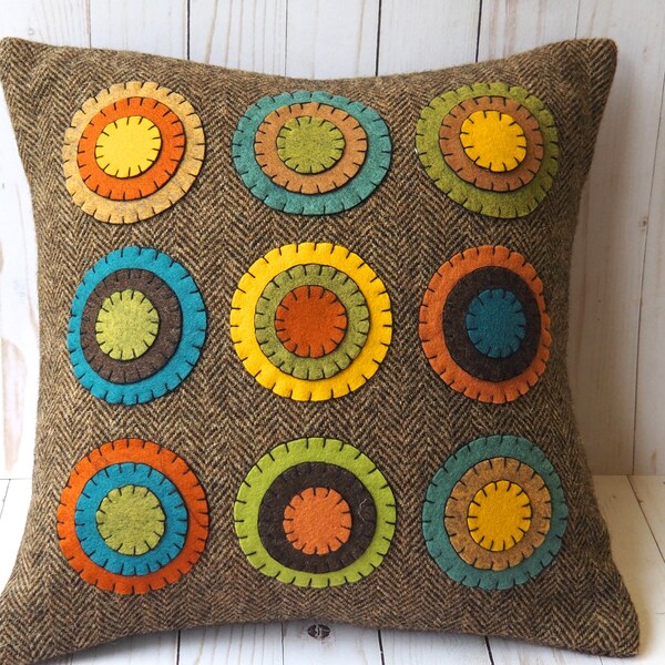 Applique Pillow - Etsy