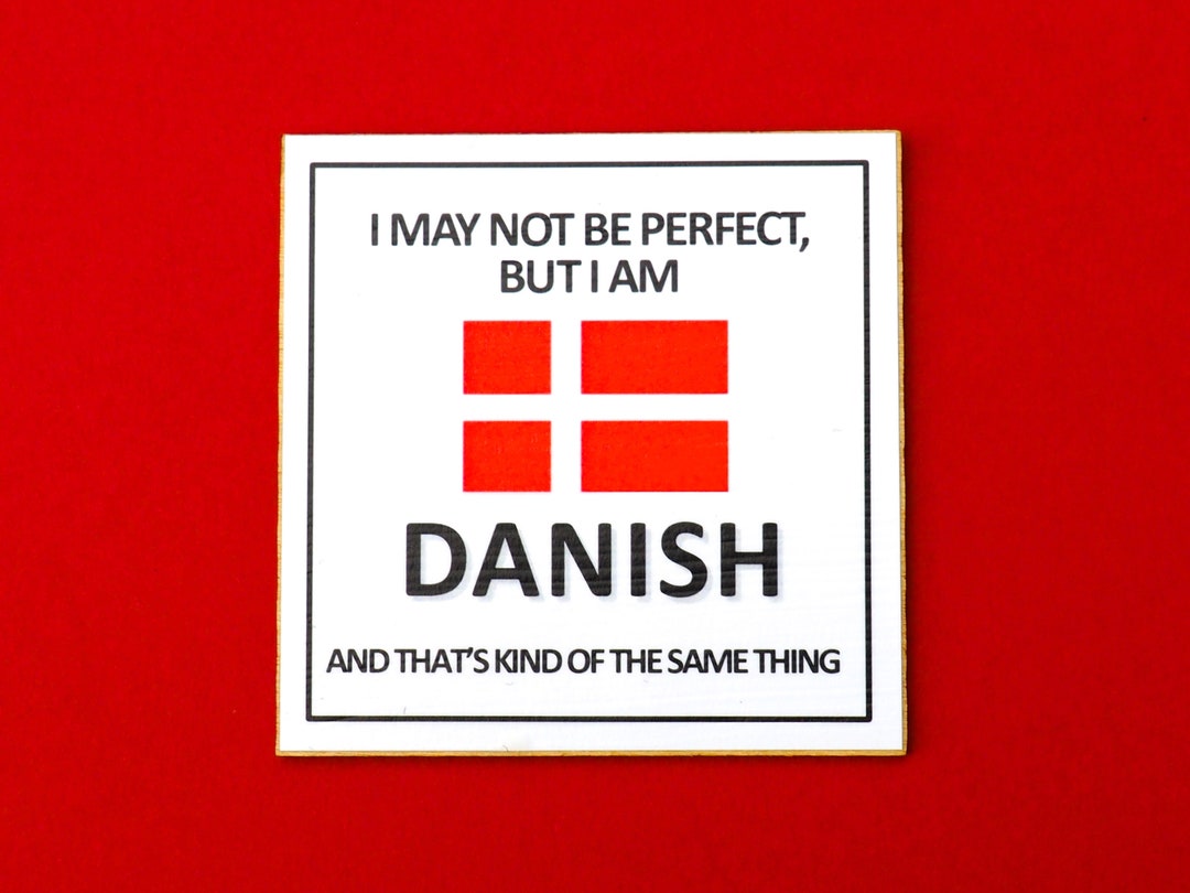 Danish Magnet, Scandinavian Humor, 3 X 3 Wood Magnet, Lutefisk and ...