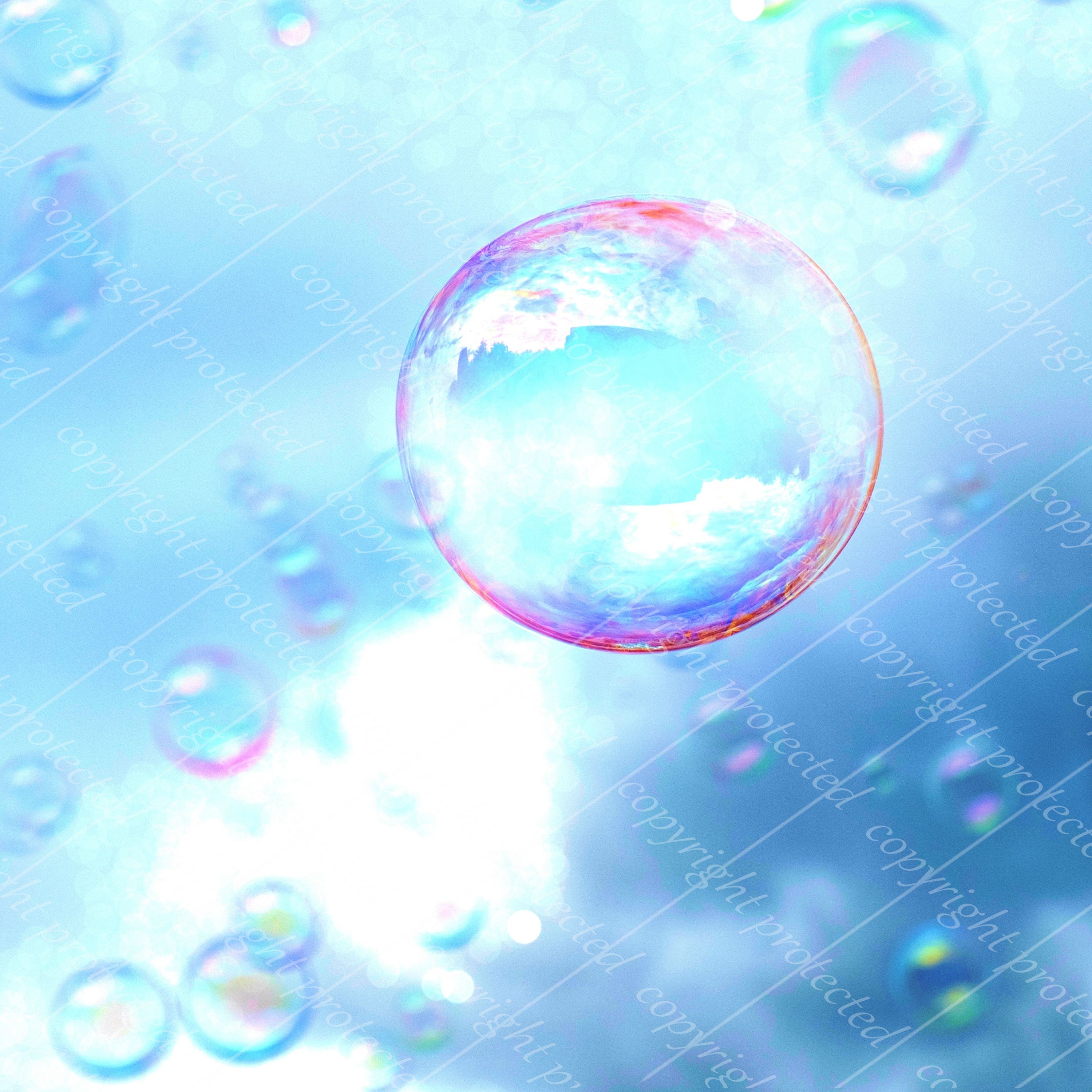 Bubble Digital Paper Instant Download, Commercial Use Graphic Design ...