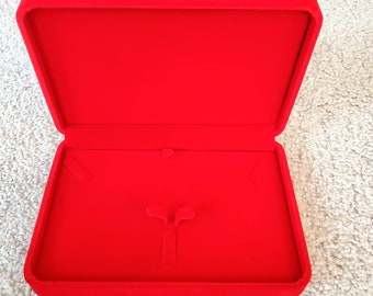 Velvet Pearl Necklace Box - Etsy