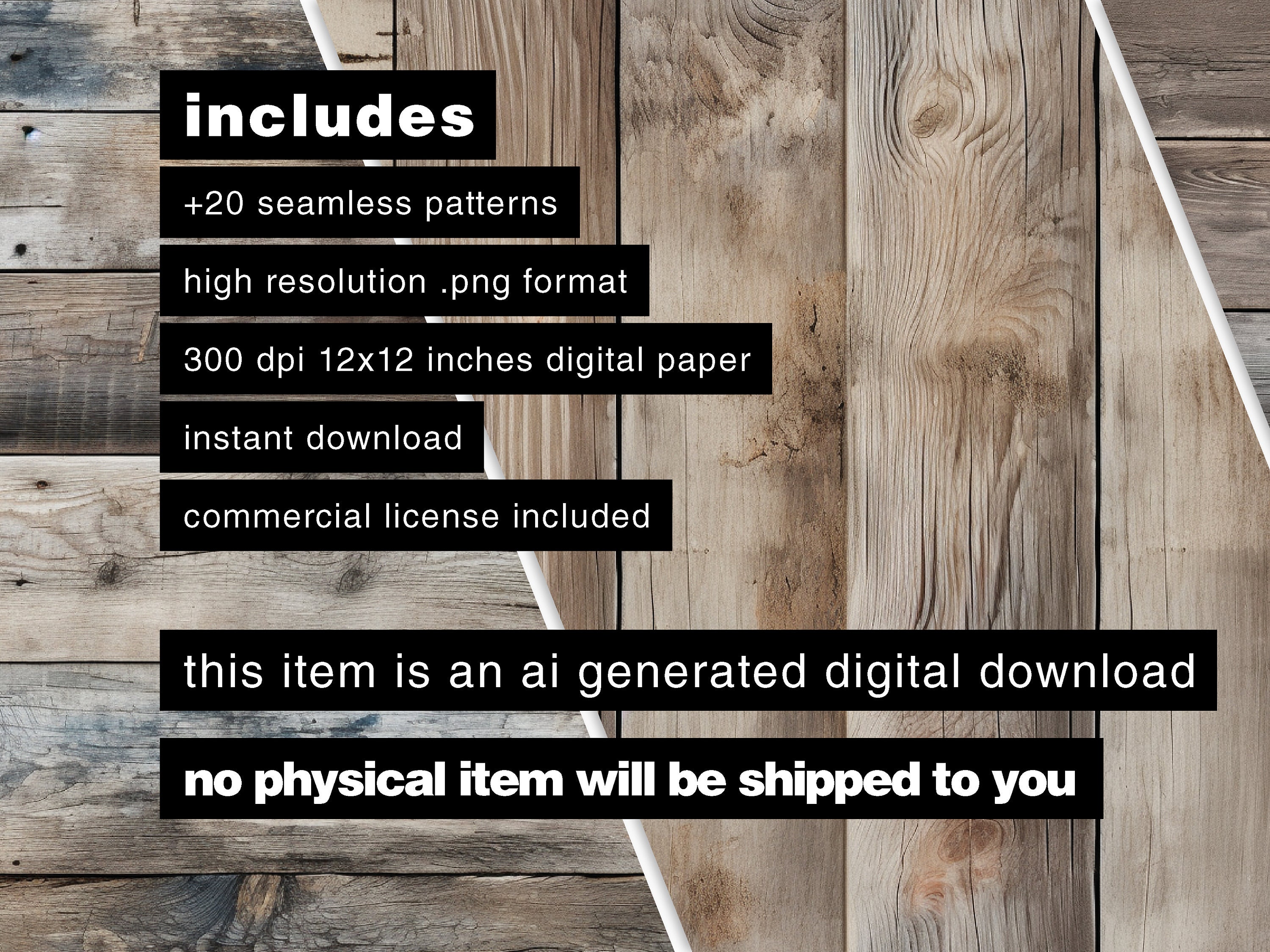 Barnwood Background Seamless Pattern Rustic Weathered Wood Planks ...