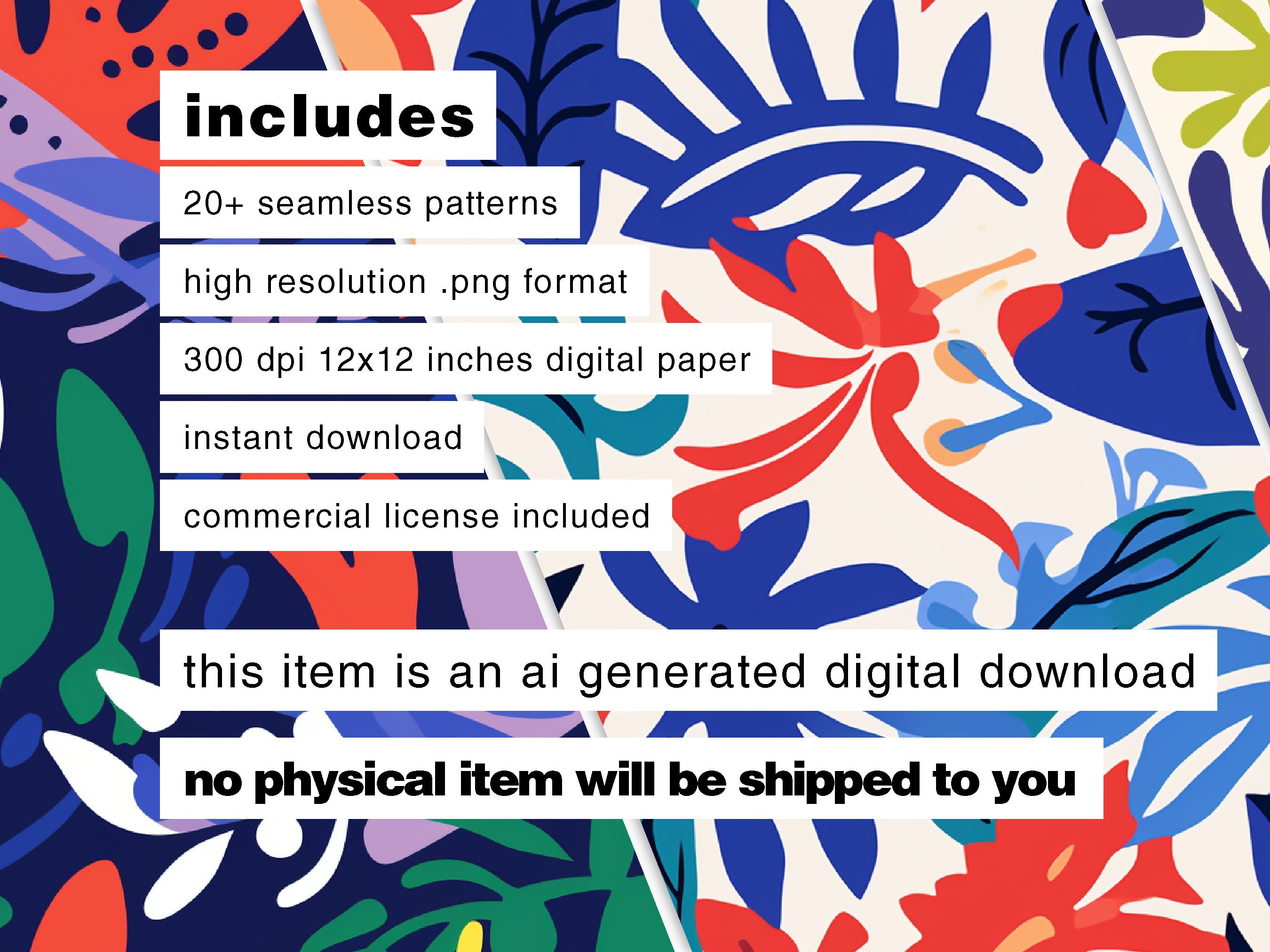 Henri Matisse Print Matisse Digital Download Seamless Pattern Matisse ...