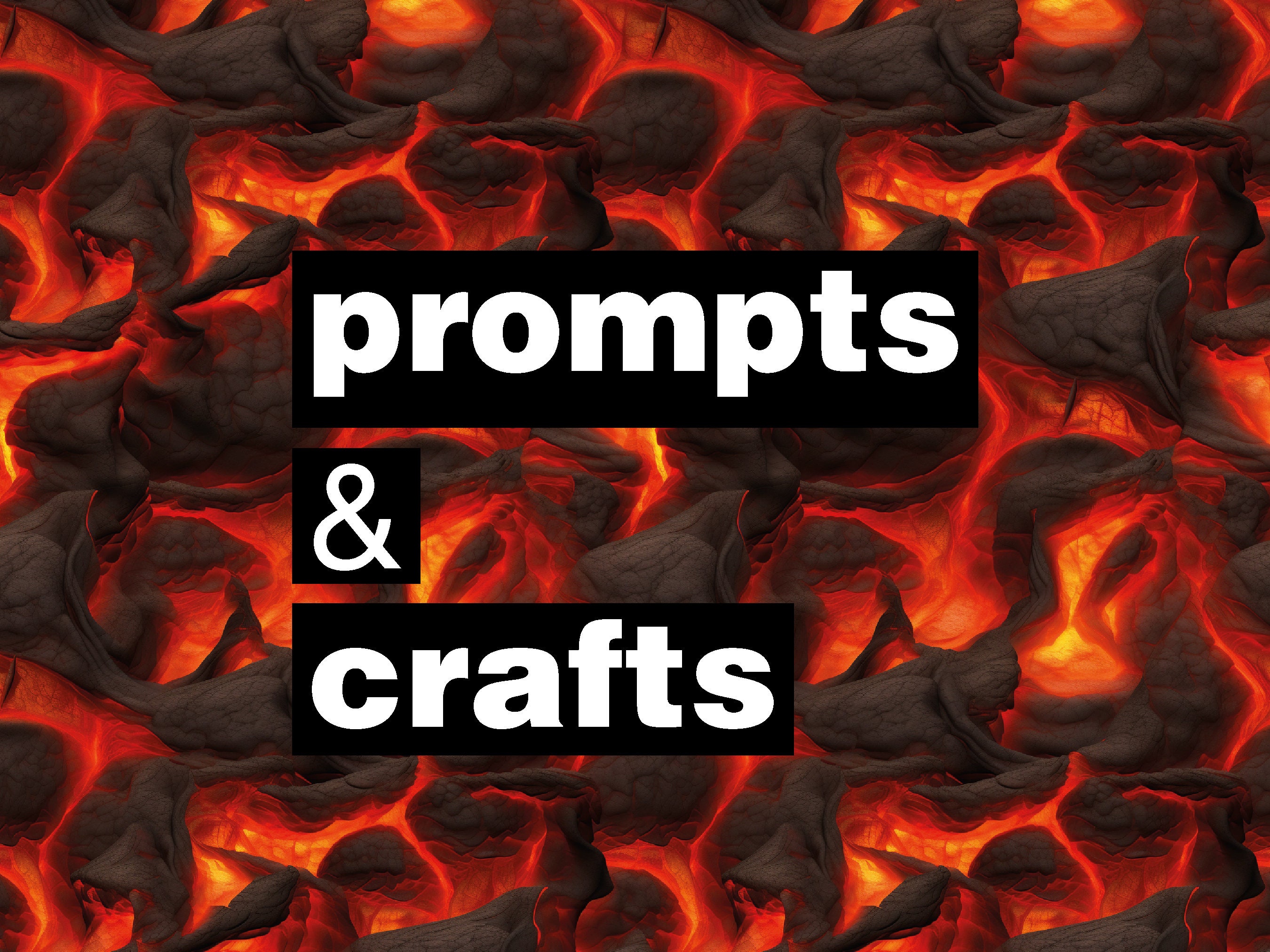 Lava Digital Paper Seamless Pattern Volcano Background Lava Flow ...