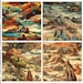 Desert Scene Digital Paper, 20 Landscapes Seamless Patterns, Trendy ...