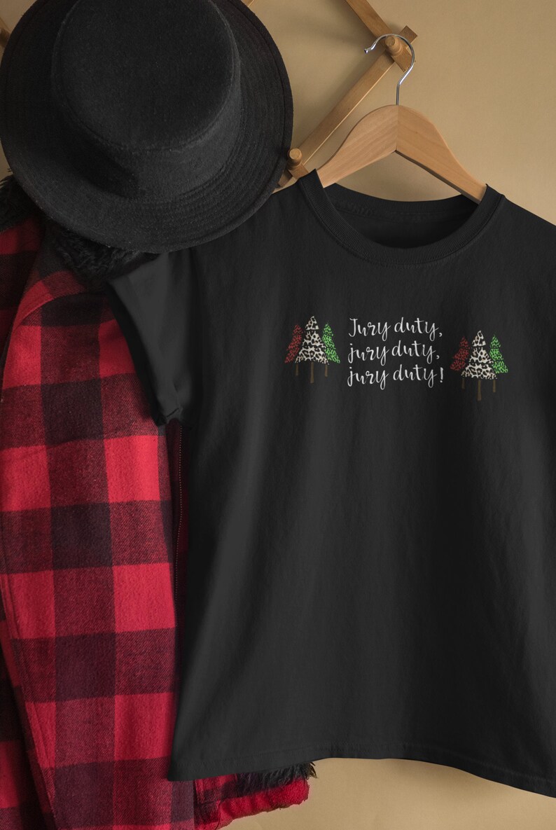 Jury Duty Grinch Christmas Graphic Tee Gift for Her Christmas Gift the ...