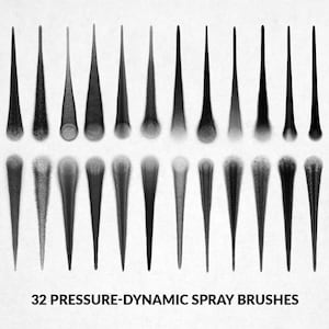 Handstyle Graffiti Procreate Brush Set - Etsy