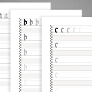 Textura Calligraphy – Blackletter Calligraphy Manual & Workbook ...