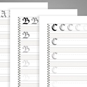 Bastarda Calligraphy – Blackletter Calligraphy Manual & Workbook ...