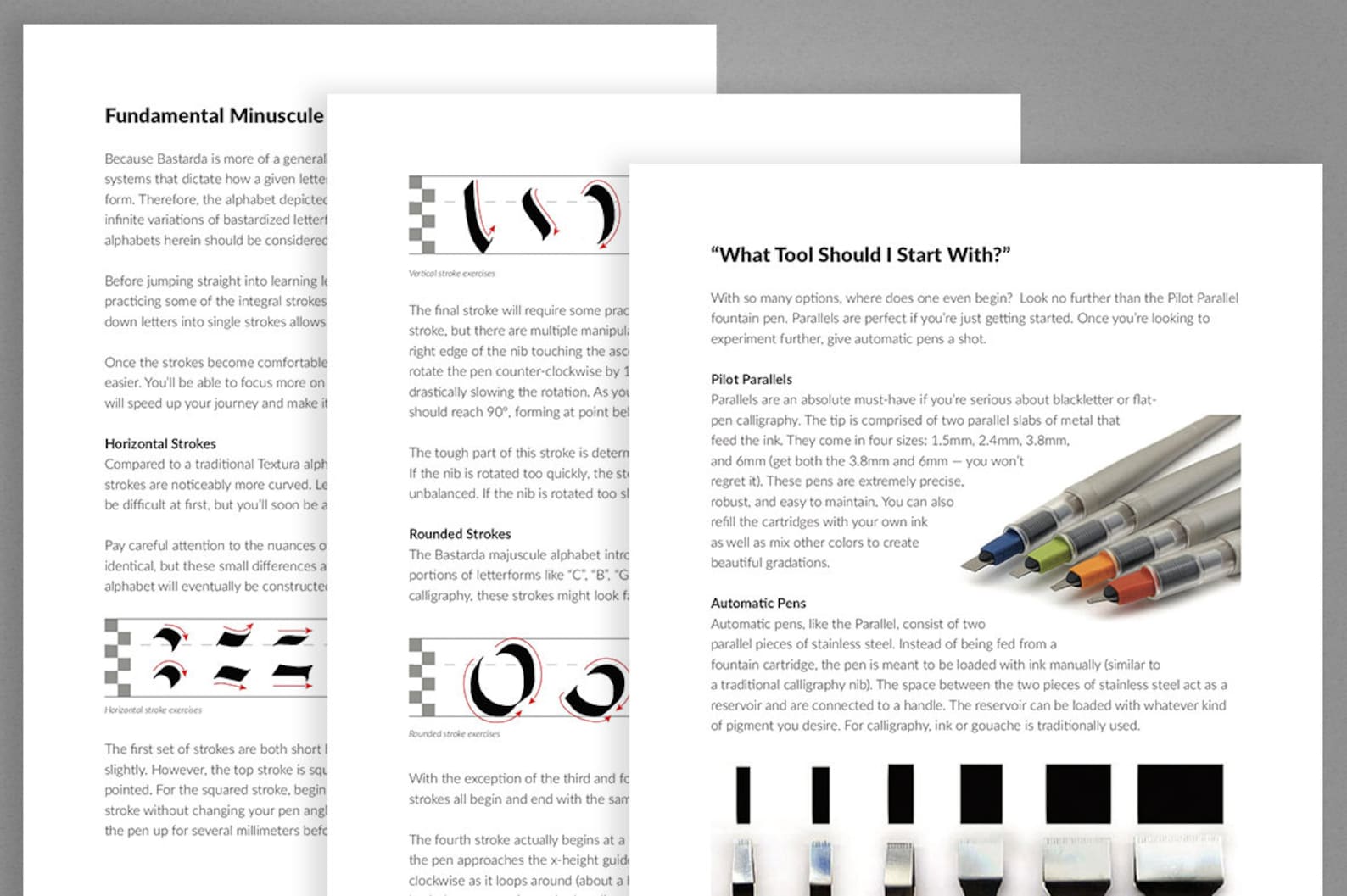 Bastarda Calligraphy – Blackletter Calligraphy Manual & Workbook ...