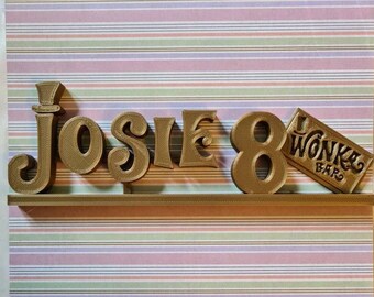 Charlie Name Plate - Etsy