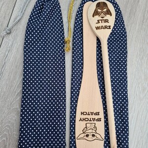 Star Wars Inspired Wooden Spatchy Spatch Spatula - Etsy UK
