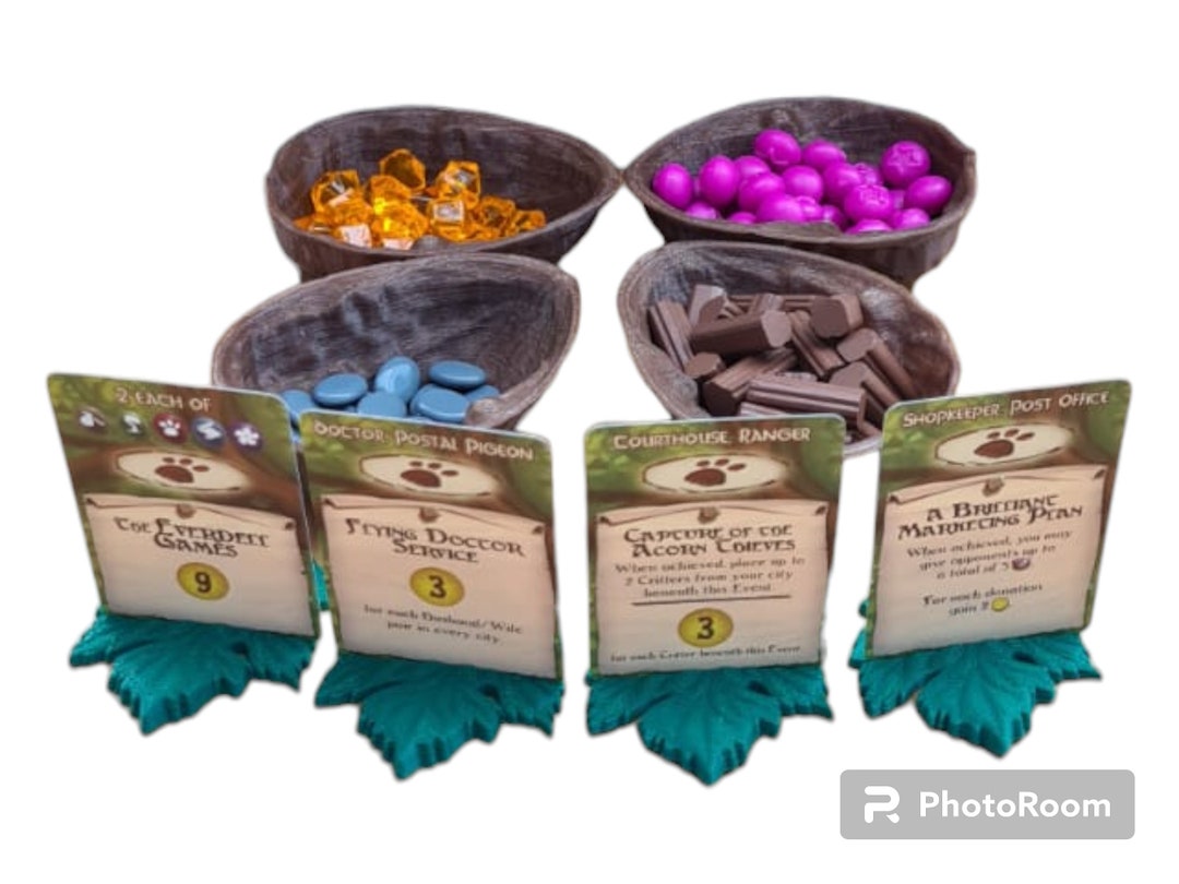 Unofficial Everdell Board Game Upgrade Bundle. Card Holders - Etsy ...