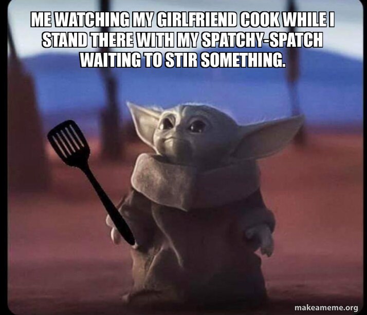 Star wars inspired wooden spatchy spatch spatula | Etsy